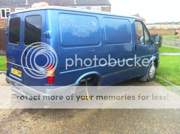 Ford Transit Forum • View topic - MattBlackMinibus' New Blue Mk4 Van ...