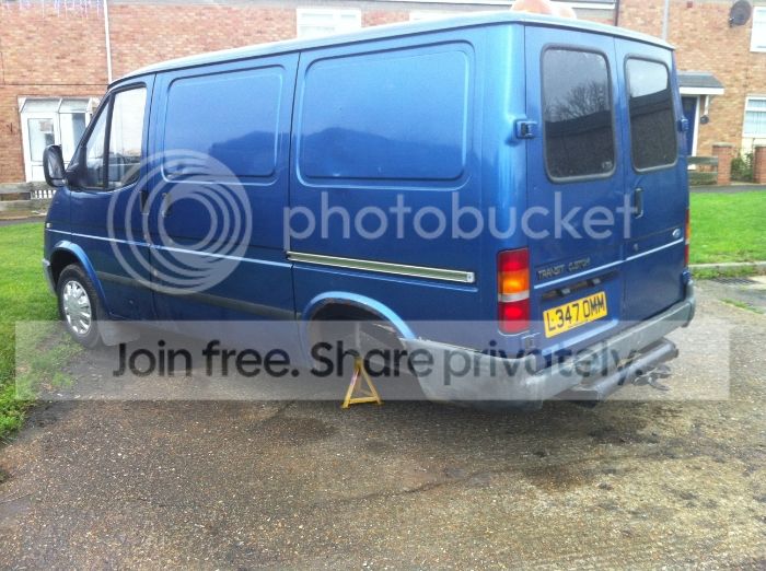 Ford Transit Forum • View topic - MattBlackMinibus' New Blue Mk4 Van ...