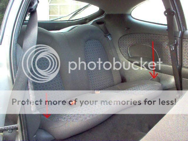 rear seat removal | Project Puma - Ford Puma Car Forum