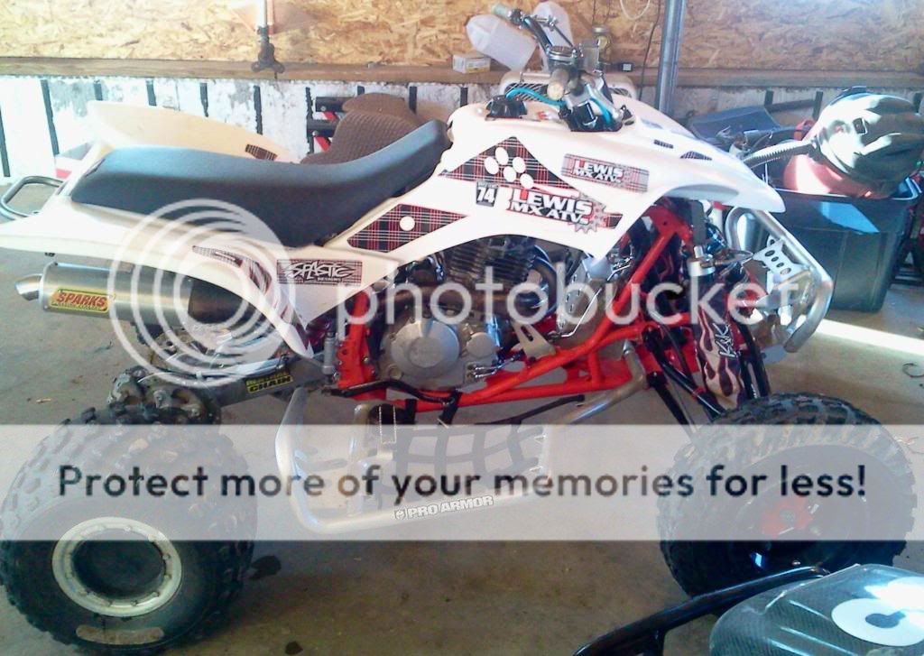 MX ready 400ex | Honda TRX 450R