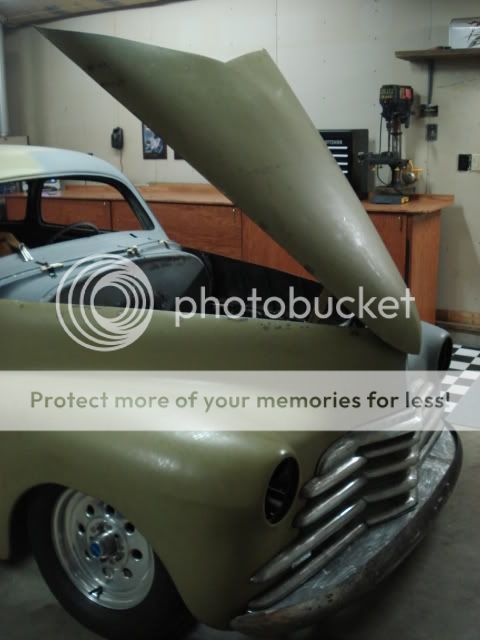 Forward tilt hood | Chevy Tri Five Forum